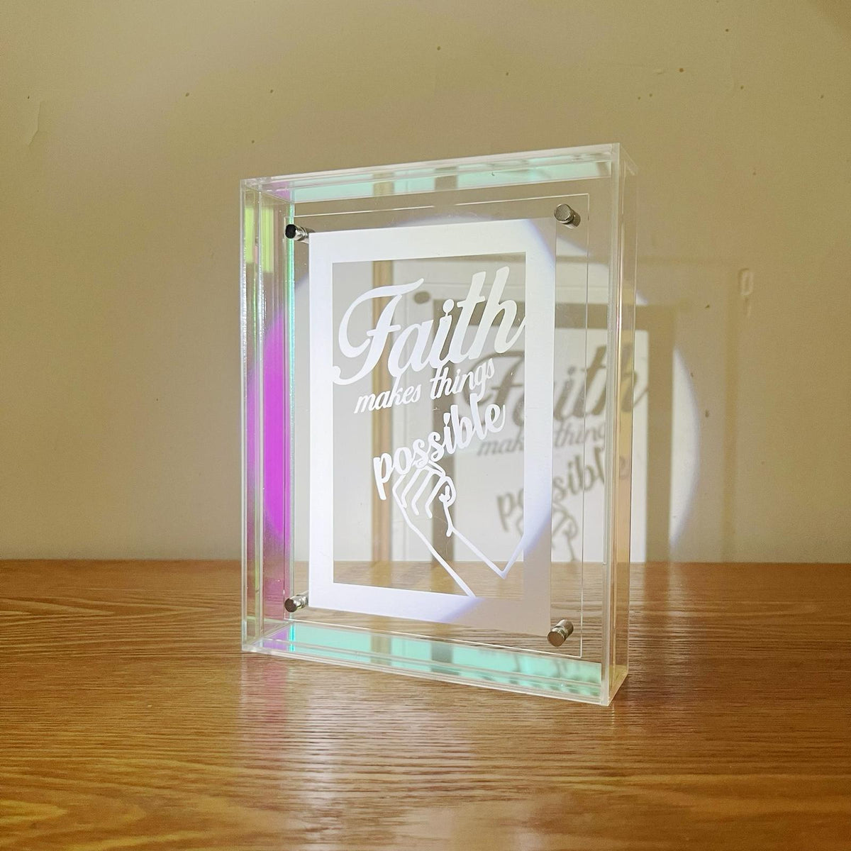 Dear Abba Frame - Faith Makes Thing Possible - The Tree Stationery & Co ...