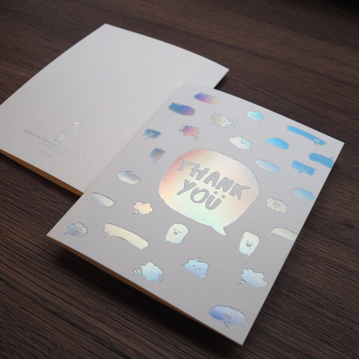 ditto ditto "Thank You - Speech Bubble" - The Tree Stationery & Co ...