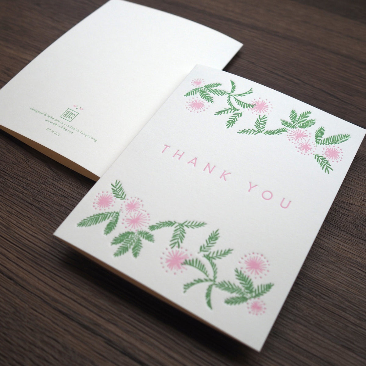 ditto ditto "Thank You - Mimosa" - The Tree Stationery & Co. – The Tree ...