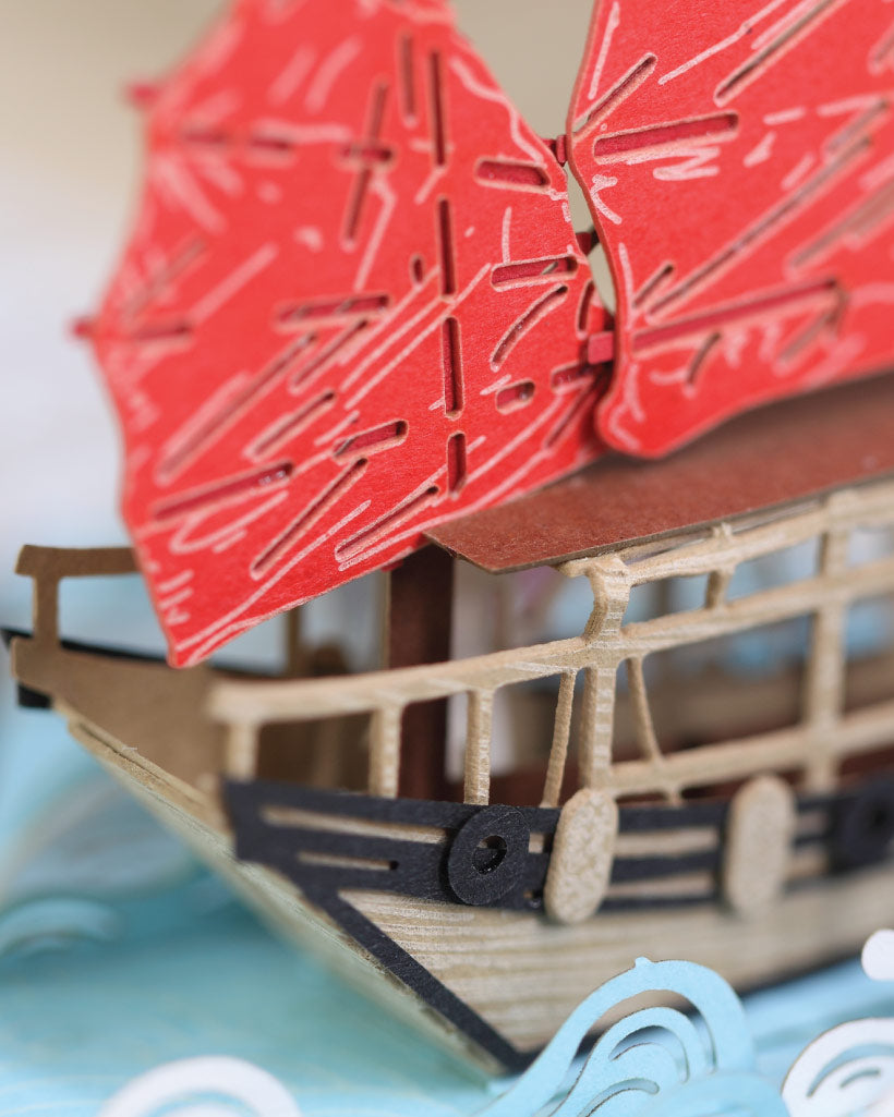 FINGERART Paper Art Model (HK Junk) - The Tree Stationery & Co. – The ...