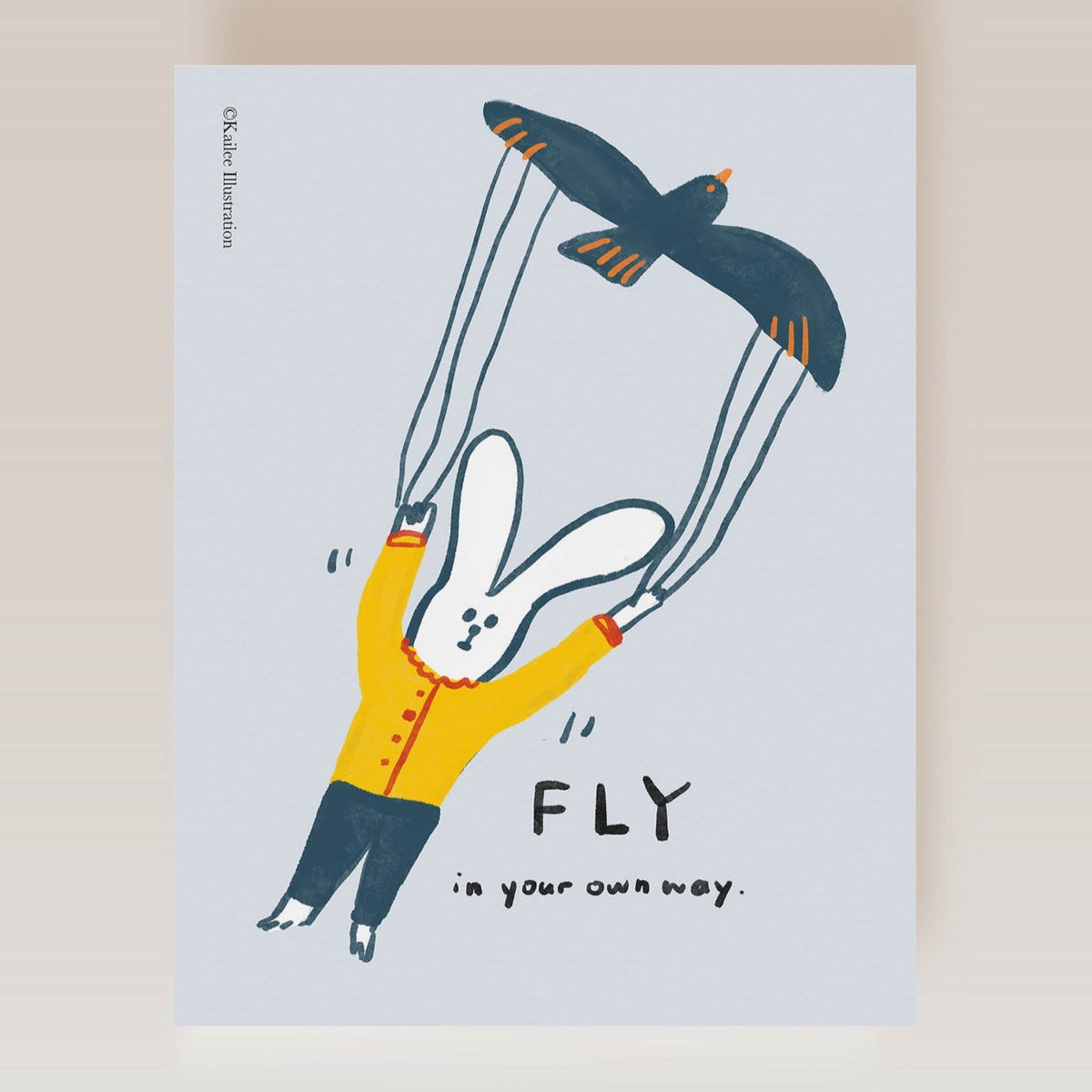 Postcard - Fly in your own way 用自己的方式飛翔 - The Tree Stationery & Co ...