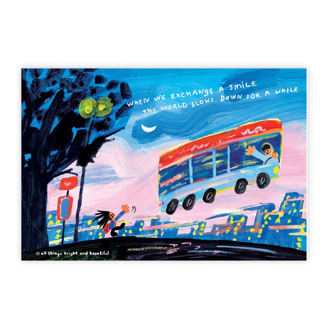 Smile Postcard 交換微笑明信片 - The Tree Stationery & Co. – The Tree ...