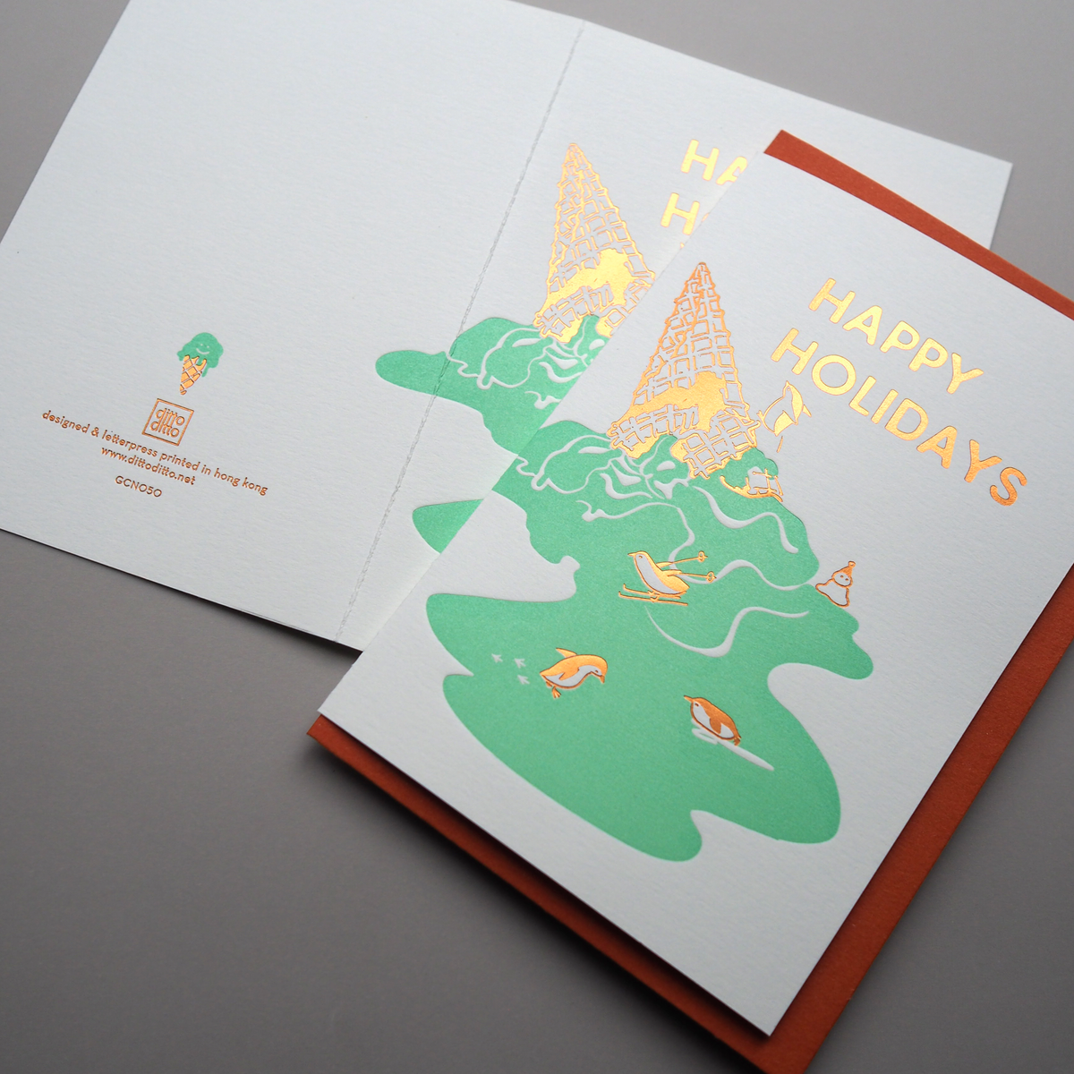 DITTO DITTO X'Mas/Penguin in the Ice-cream Land - The Tree Stationery ...
