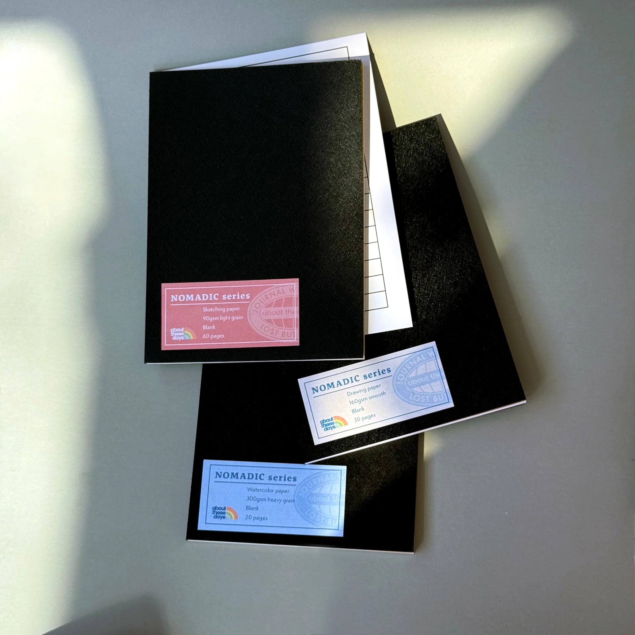 About These Days Nomadic Refill - The Sandy Shore (Sketching Paper ...