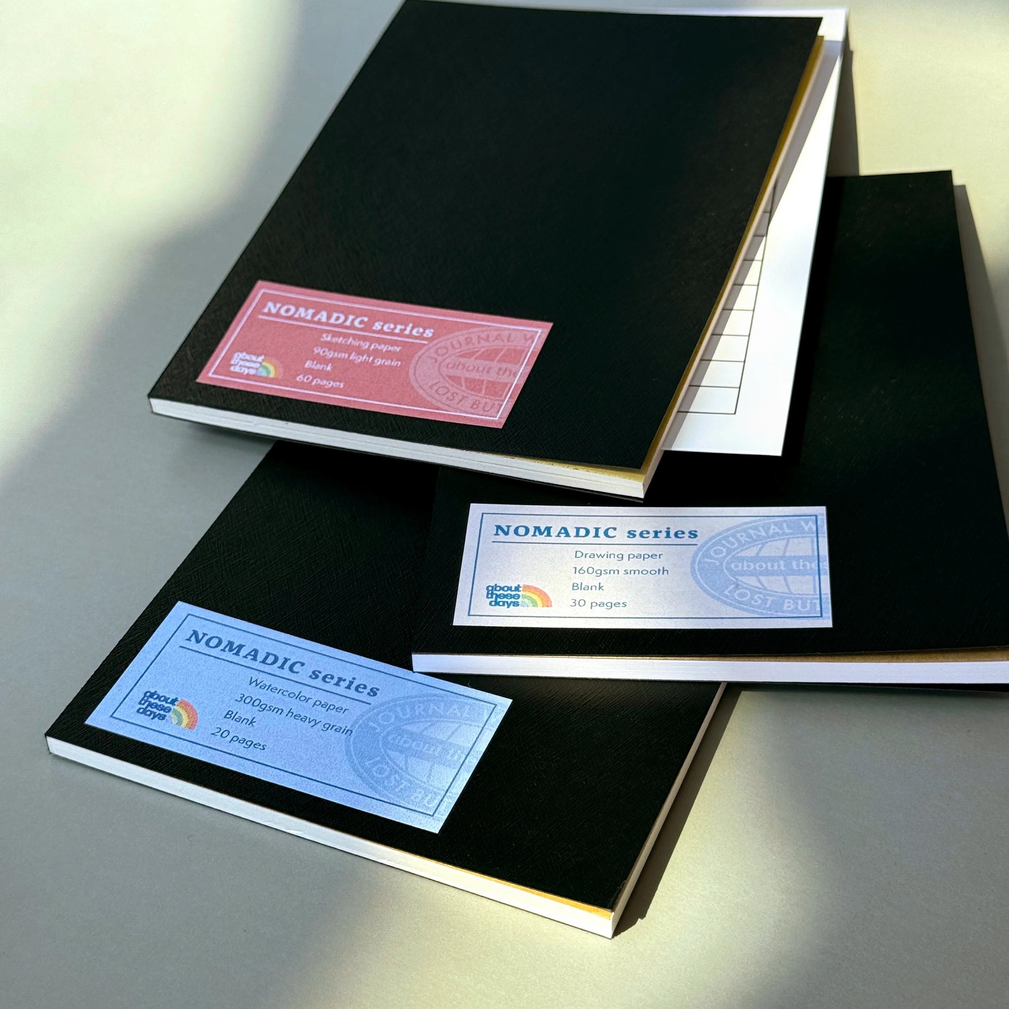 About These Days Nomadic Refill - The Sandy Shore (Sketching Paper ...