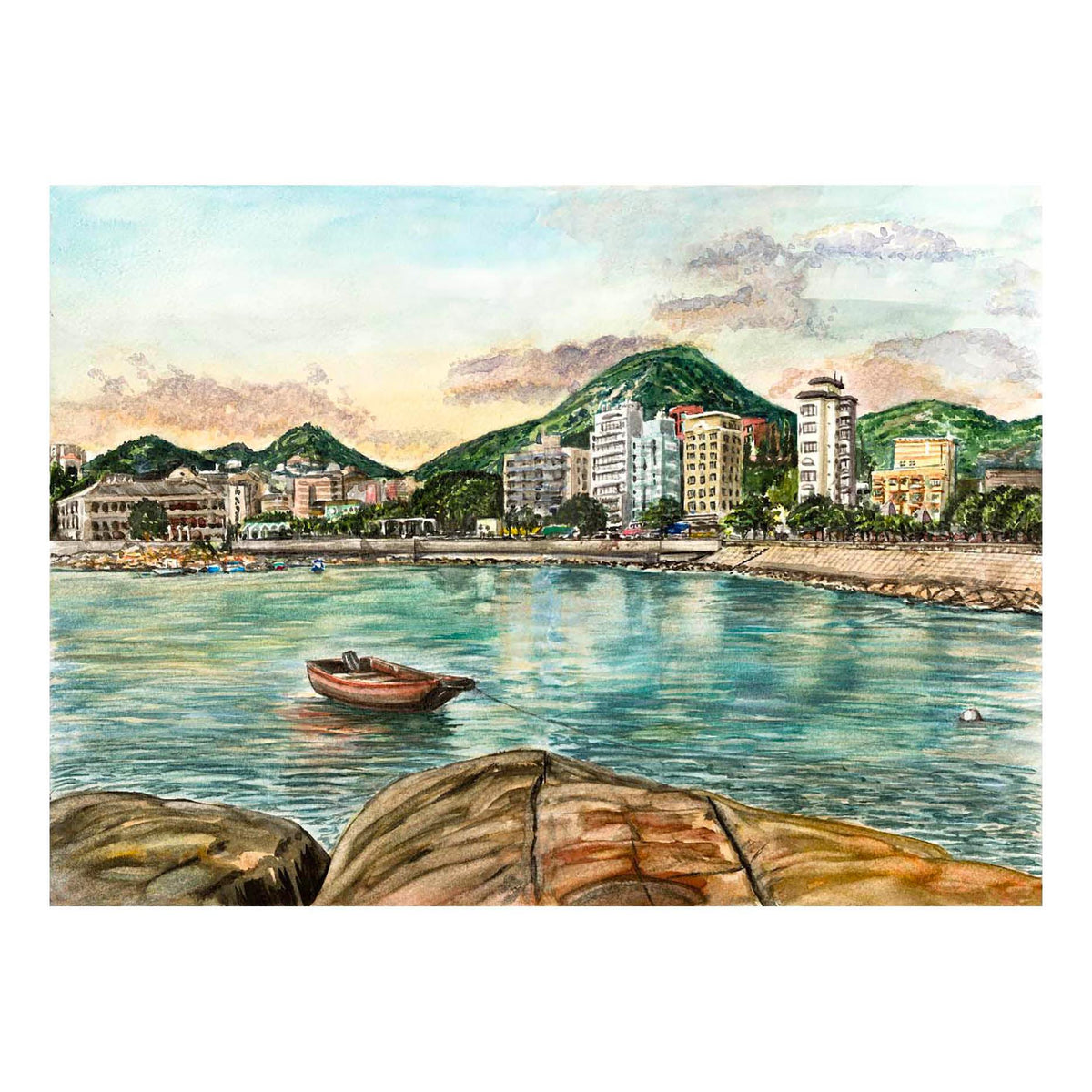 RICHARD CROSBIE ART A5 Art Print - Stanley - The Tree Stationery & Co ...