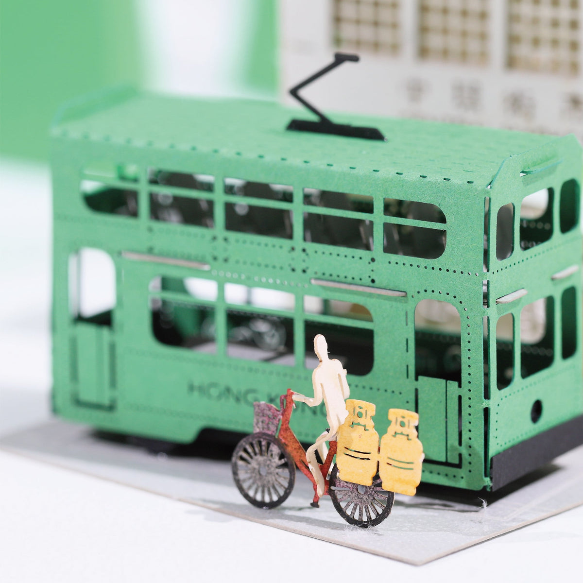 FINGERART Paper Art Model (HK Tram) - The Tree Stationery & Co. – The ...