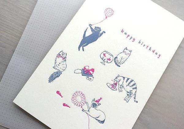 ditto ditto Birthday Card "The Cats" - The Tree Stationery & Co. – The ...