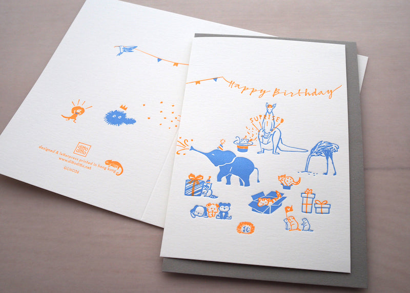 ditto ditto Surprise Birthday Party - The Tree Stationery & Co. – The ...