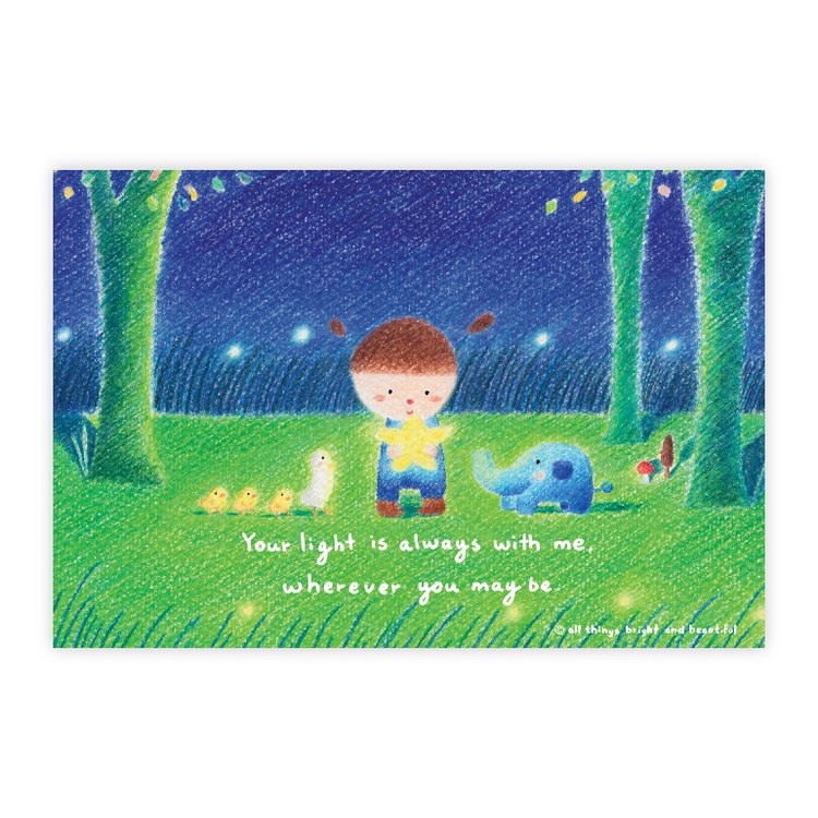 Starlight Postcard - The Tree Stationery & Co. – The Tree Stationery ...